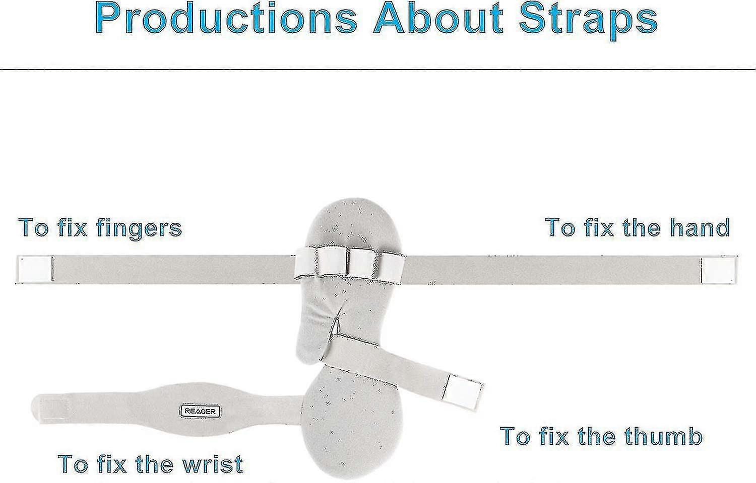 Stroke Hand Splint Soft Function Resting Wrist Orthosis Night Hand ...