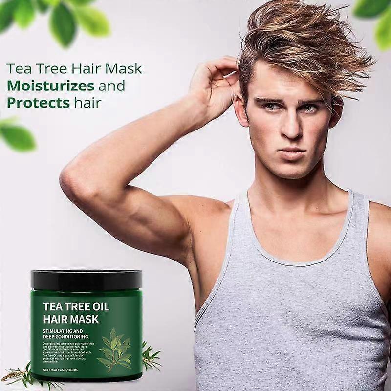 Tea Tree Hair Mask & Deep Conditioner, Moisturizes & Protects Hair ...