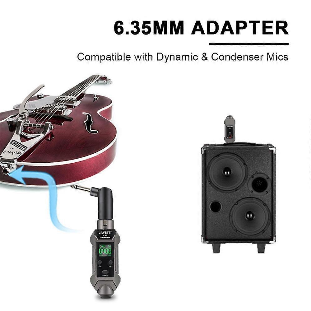 Wireless XLR Transmitter & Receiver System/164ft Range/ Low Latency ...