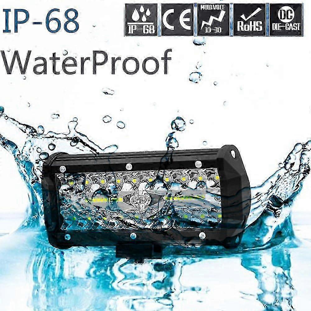 Inch 120W Spotlight Led Work Light WANYI 12V/24V Vehicle Work Light ...