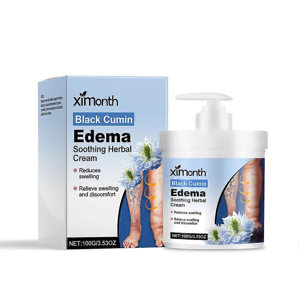 Black Cumin Edema Cream, Anti-Edema Soothing Cream, Edema Herbal ...