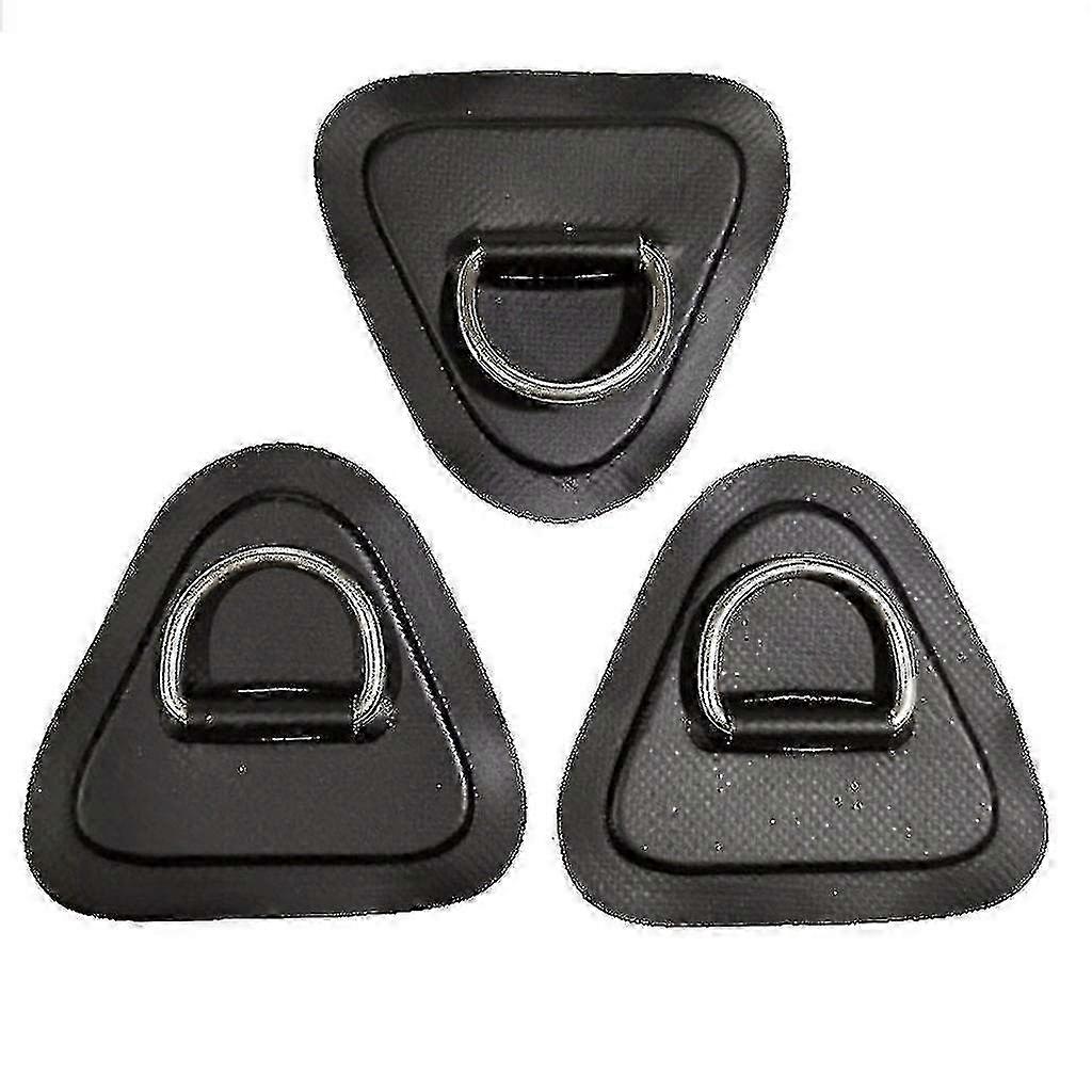 6pcs Stainless Steel Kayak D-ring Buckle Circular D-ring Pvc Patch For ...