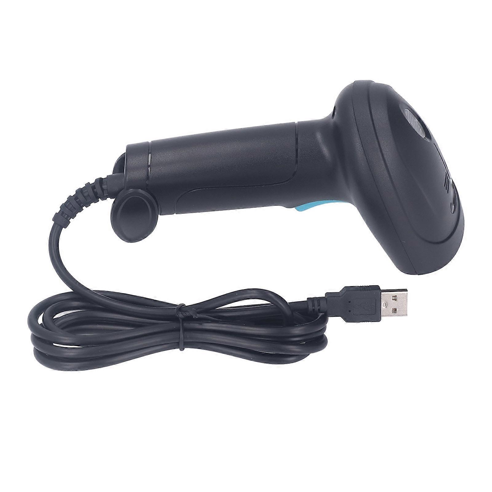 Wired Barcode Scanner High Accuracy Quick Response QR Code Reader with ...