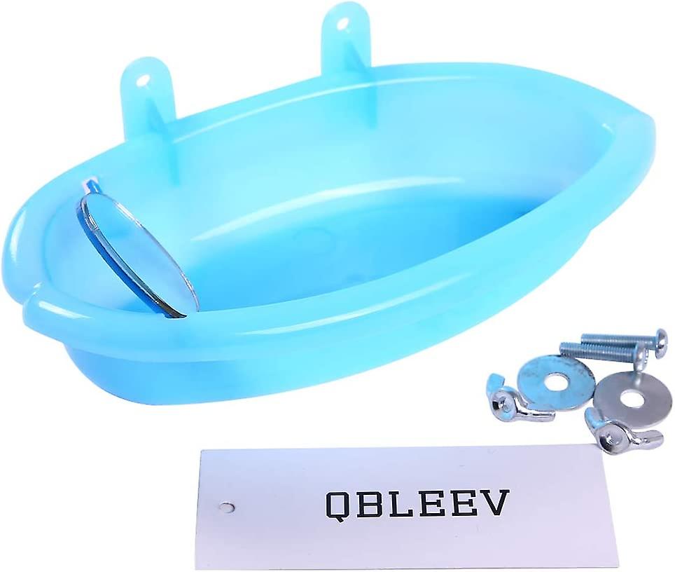 Bird Baths Tub With Mirrorfor Cage, Parrot Birdbath Shower Accessories ...