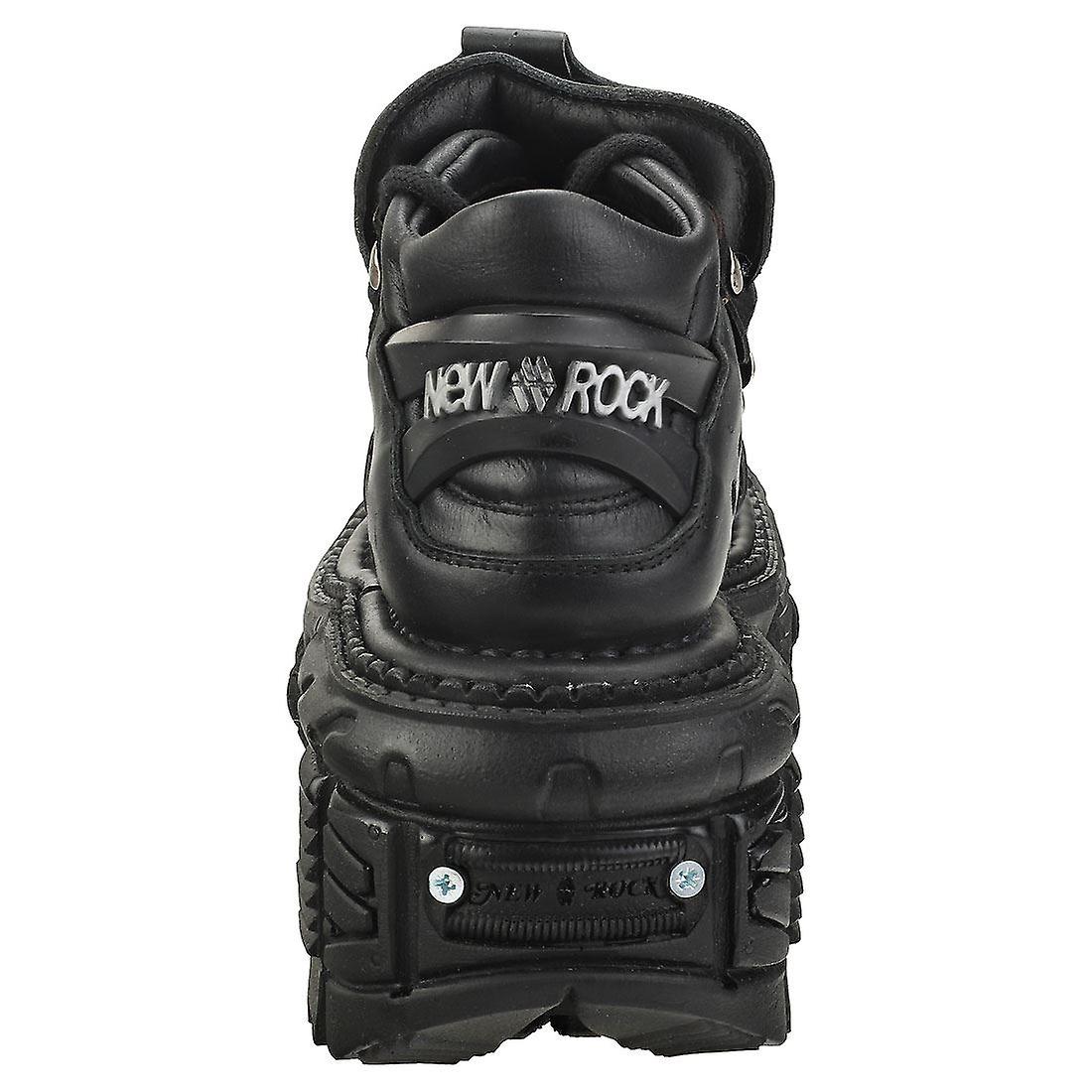 New Rock M-tank106-c2 Unisex Platform Shoes in Black | Fruugo US