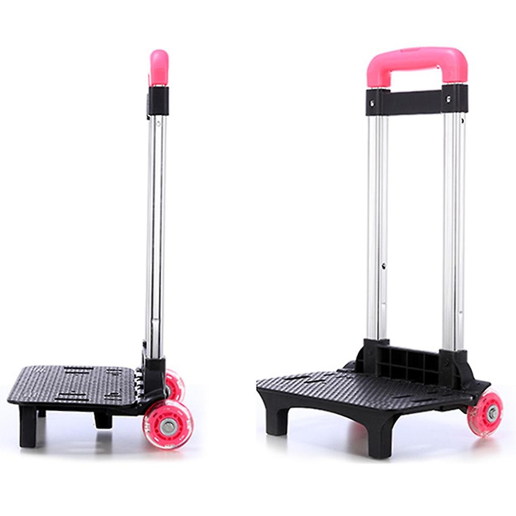 Aluminium Alloy Backpack Trolley 2 Wheels Foldable Trolley Cart for ...