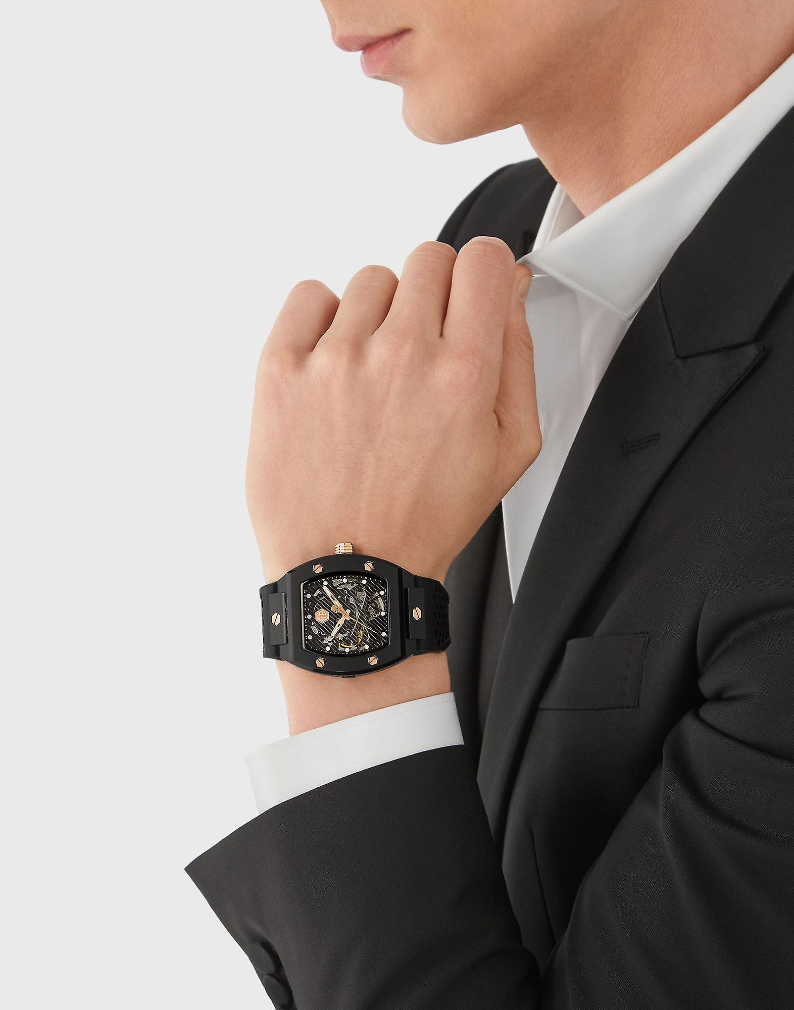 Philipp Plein Men's Watch Automatic THE SKELETON ECOCERAMIC PWVBA0523 ...