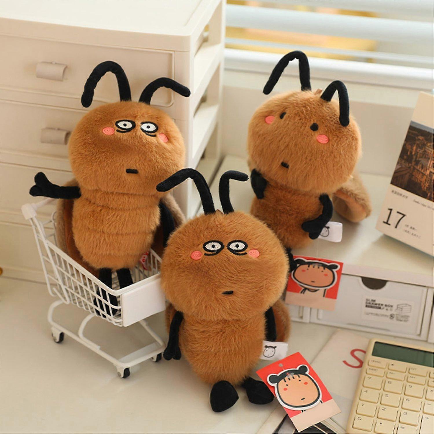 Cockroach Plush Toy 2024 - Realistic and Cute Creative Stuffed Doll for ...