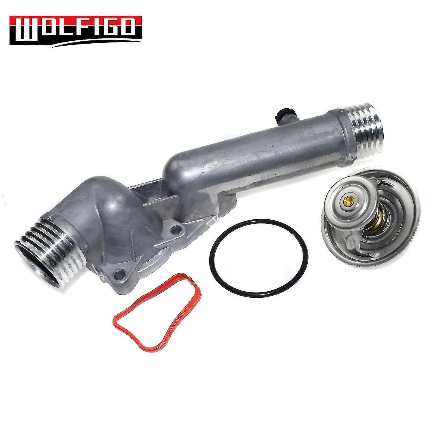 For Bmw E39 528i 1997 1998 Aluminum Thermostat Housing Cover W ...