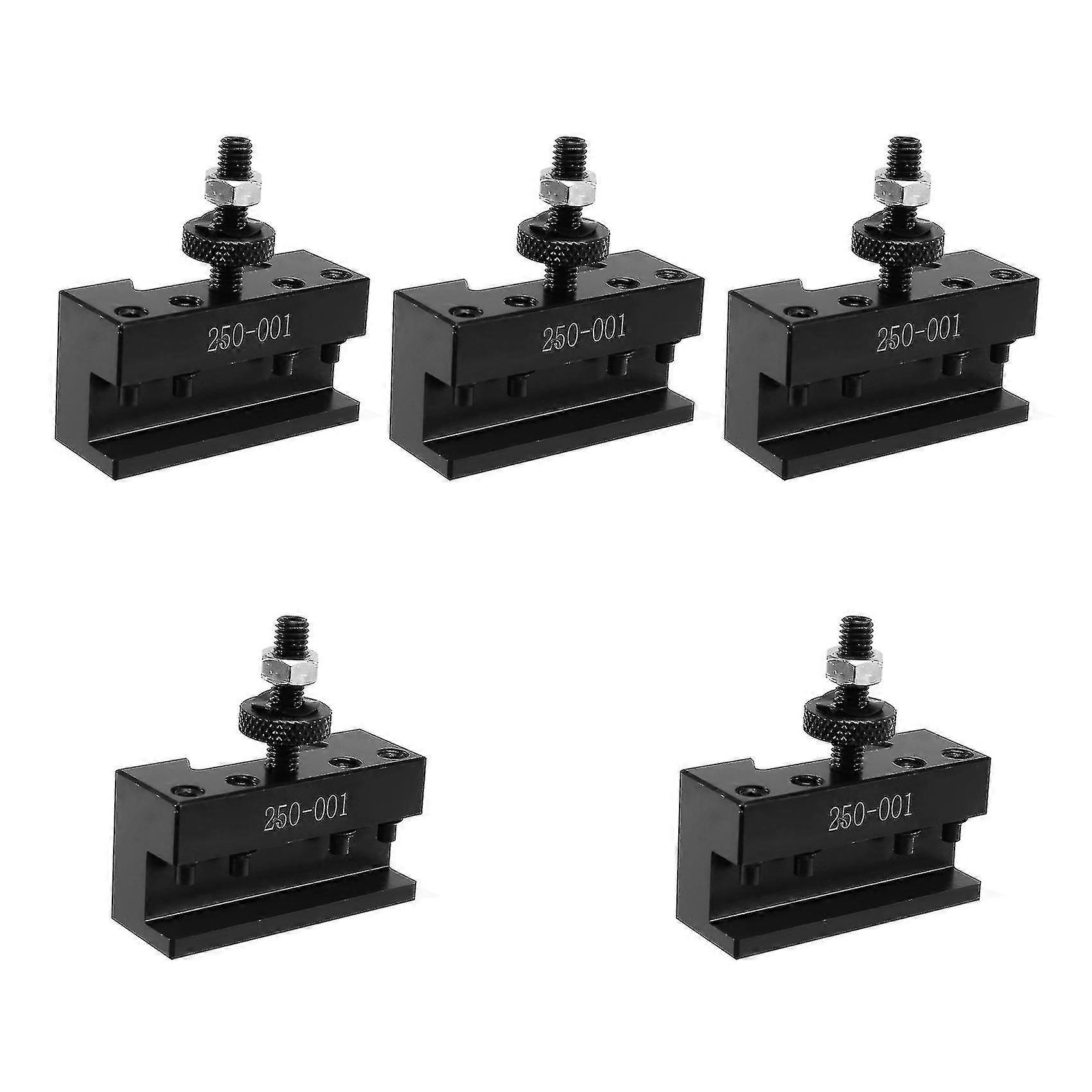 5pcs Quick Change Turning And Facing Lathe Tool Holder Bracket 250 ...