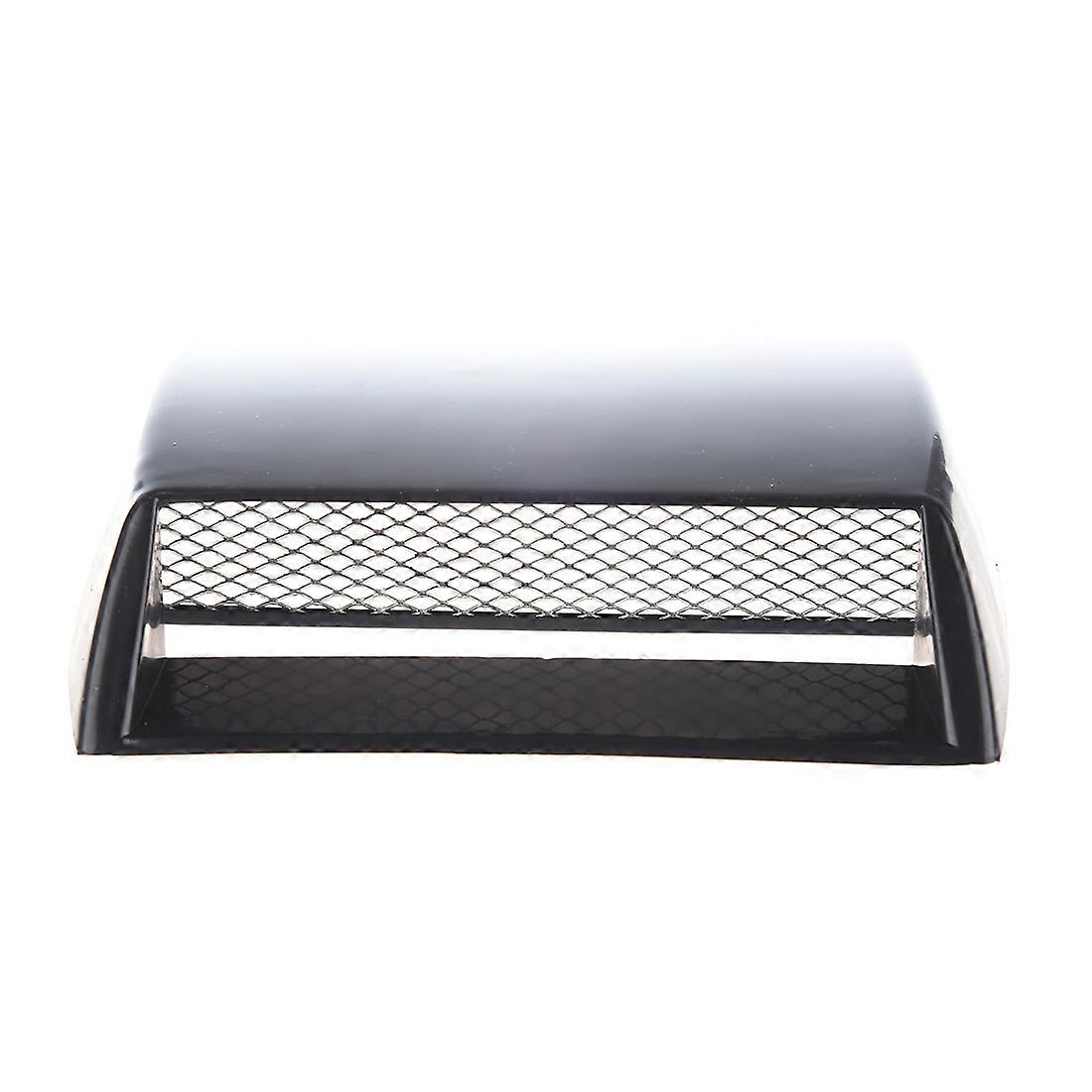 Car Hood Scoop Universal Air Flow Vent Black with Mesh | Fruugo UK