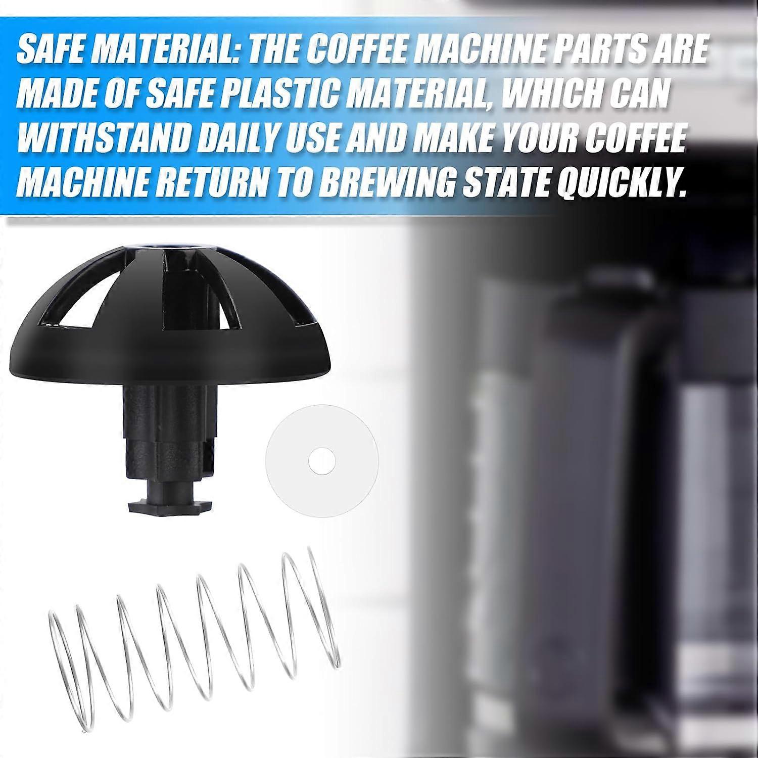 2 Sets Coffee Machine Brew Basket Bottom Spring Loaded Stopper Kits ...