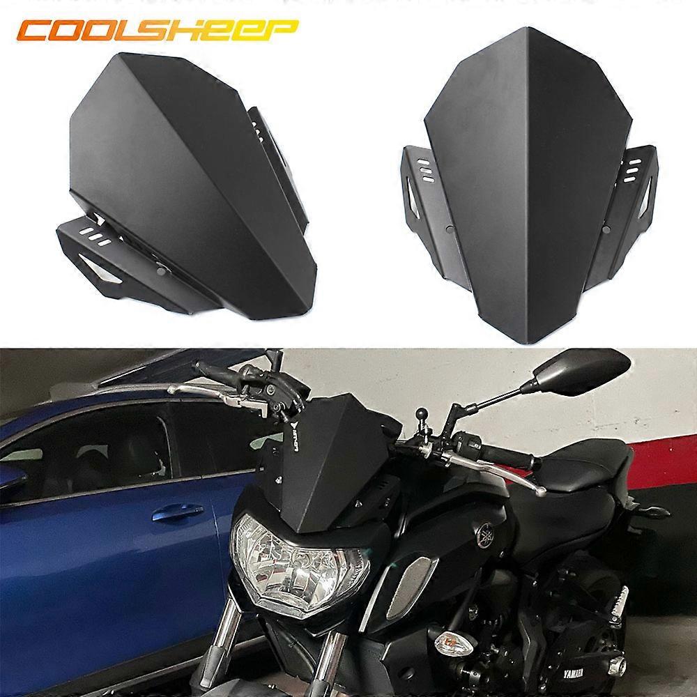 MT07 Windshield Windscreen For YAMAHA MT07 FZ07 MT FZ 07 2018 2019 2020 ...