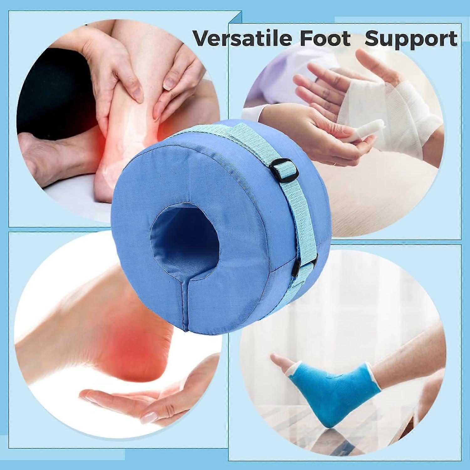 Toyoget 2 Pcs Foot Elevation Pillows Ankle Heel Elevator Wedge Foot ...