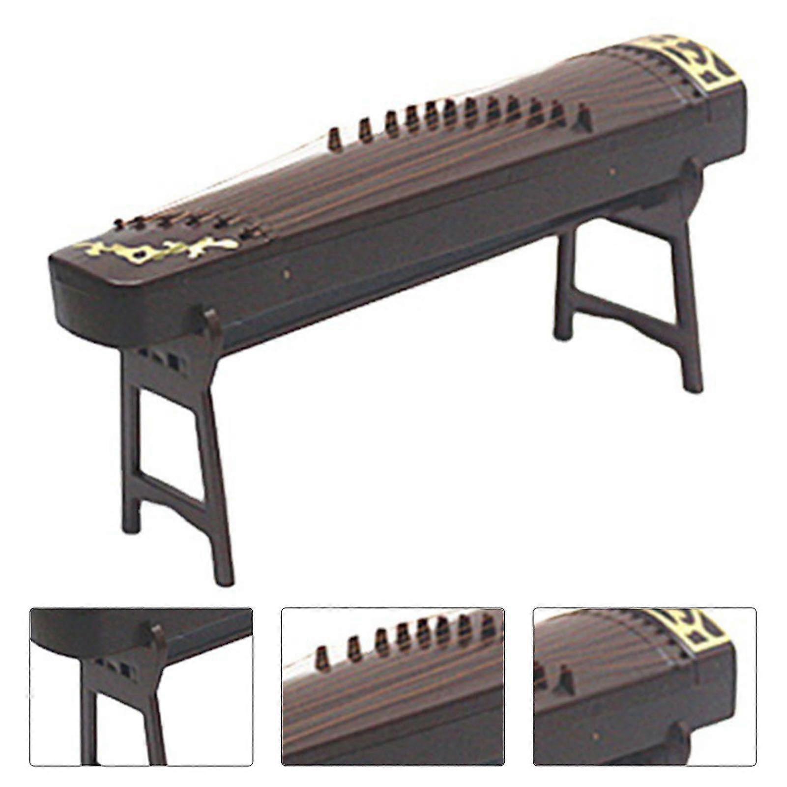 2024 Chinese Zither Model Vivid Appearance Exquisite Metal Wooden ...