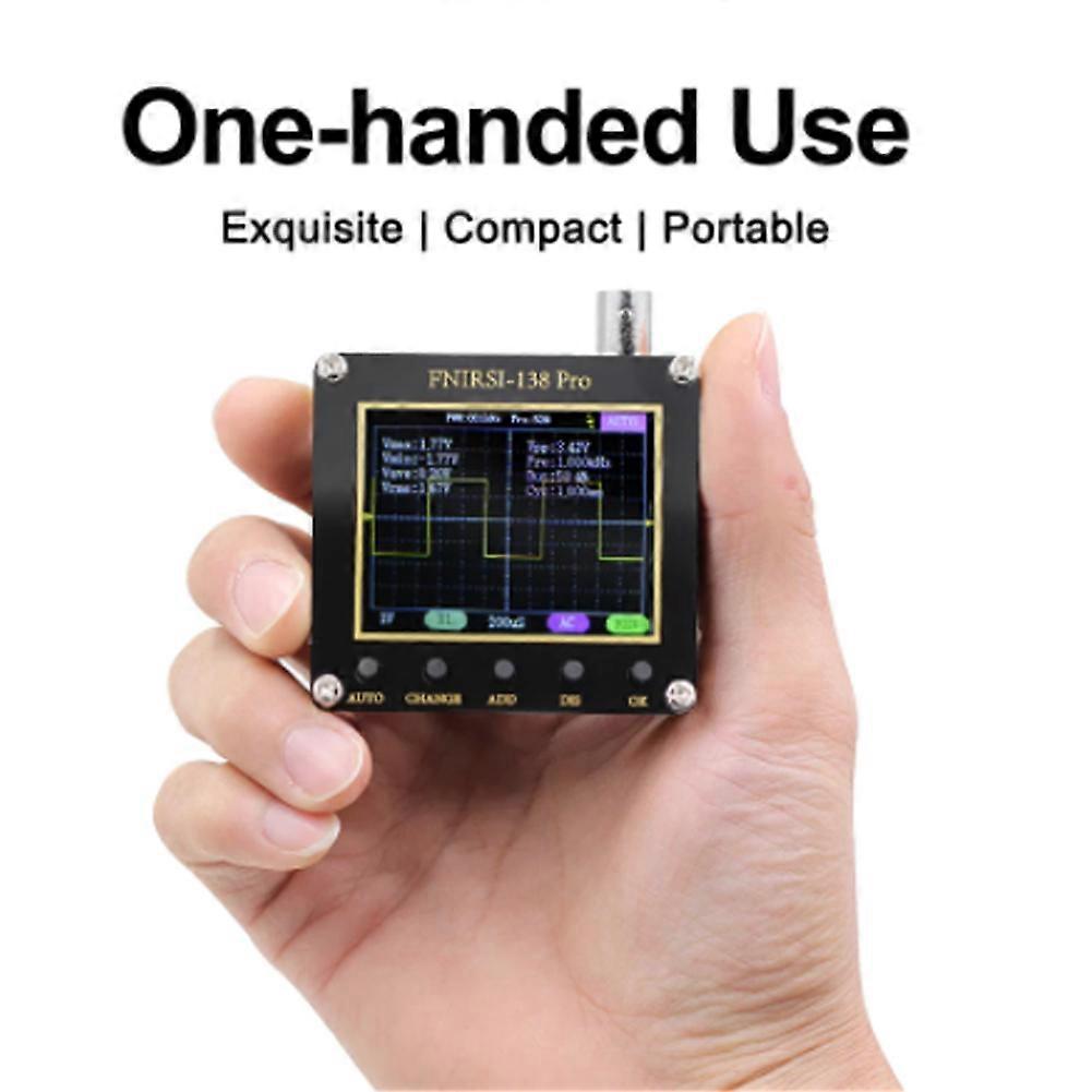 FNIRSI 138pro Handheld Portable Oscilloscope 2.4 Inch Display Multi ...
