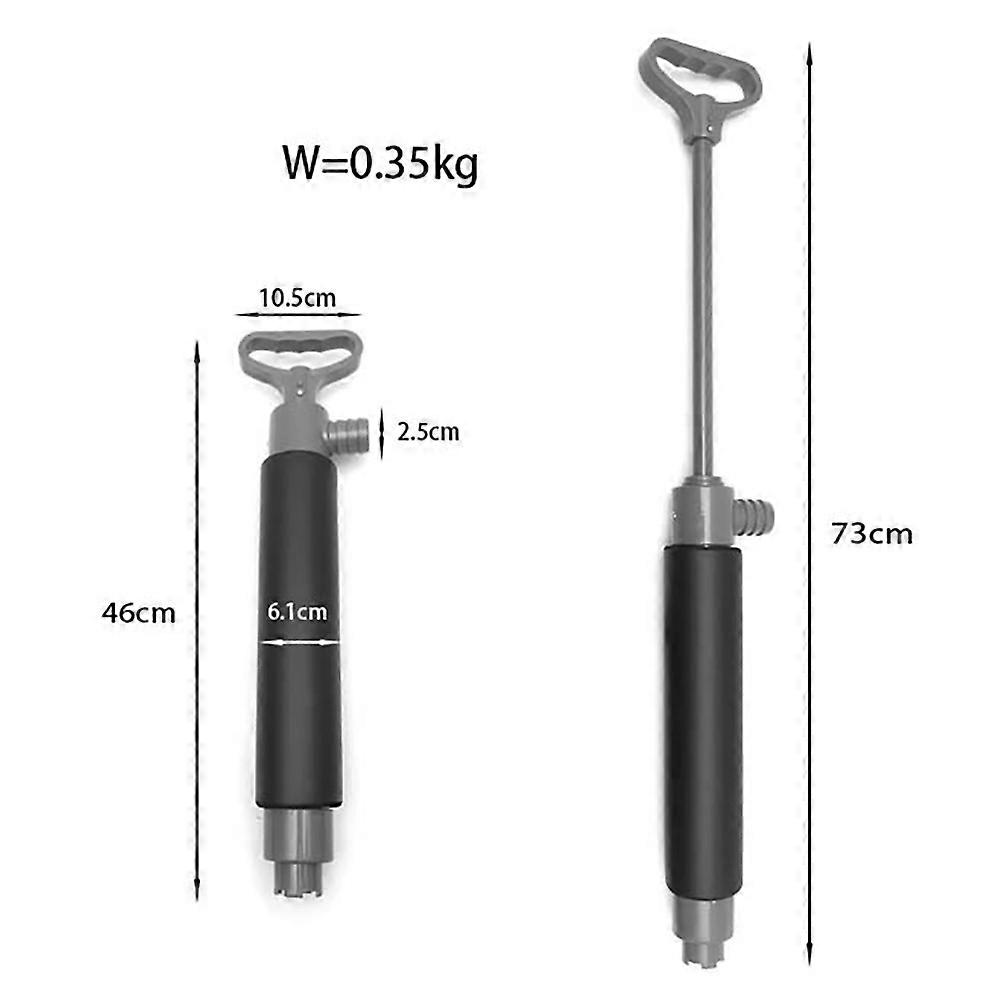 Kayak Bilge Pump Floating Hand Pump Portable Hand Water Pump Kit Bilge ...