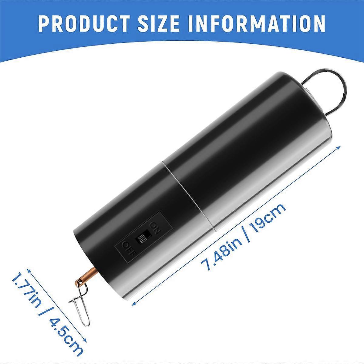 Hanging Black Rotating Motor for Spinner and Wind Chime Garden ...