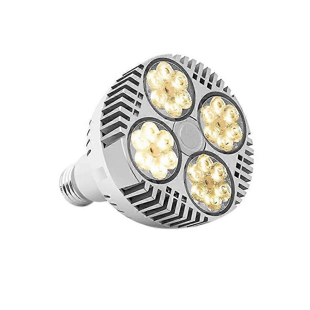 E27 Plant Lamp Light Bulb 35w Led Plant Grow Light Full Spectrum Warm ...