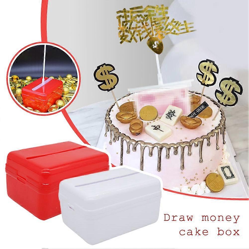 DIY Money Box Creative Mechanism Cake Decoration | Fruugo UK