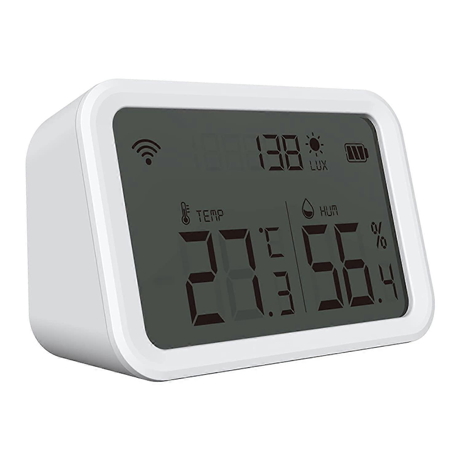Smart Temperature Humidity Sensor Zigbee Wireless Hygrometer ...