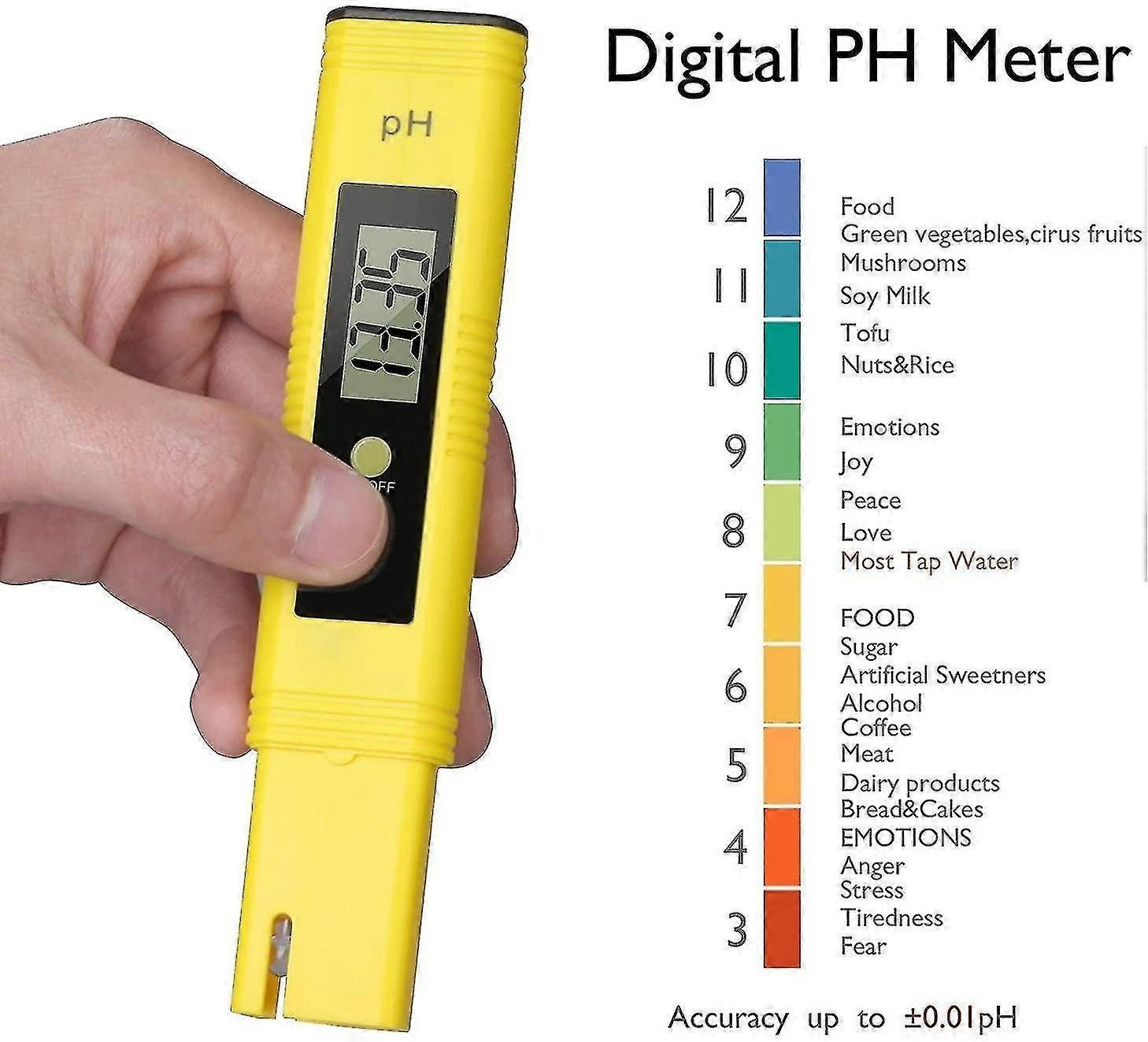 Professional Ph Tester, Auto Calibration Function And 0.00-14.00 ...