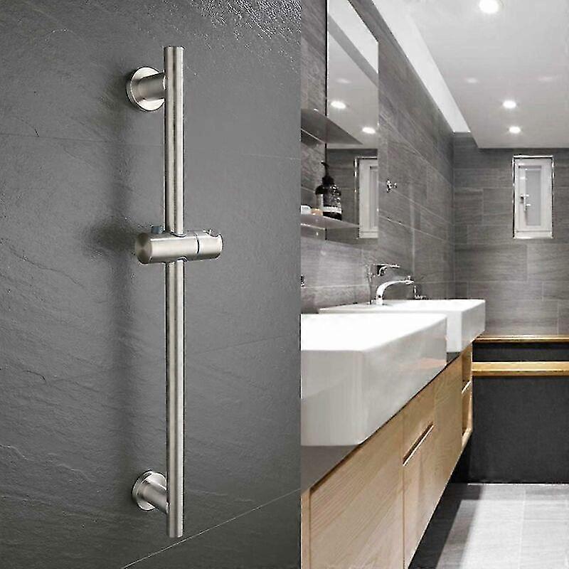 Height Adjustable Angle Portable Shower Bar Shower Rail SUS 304 | Fruugo UK