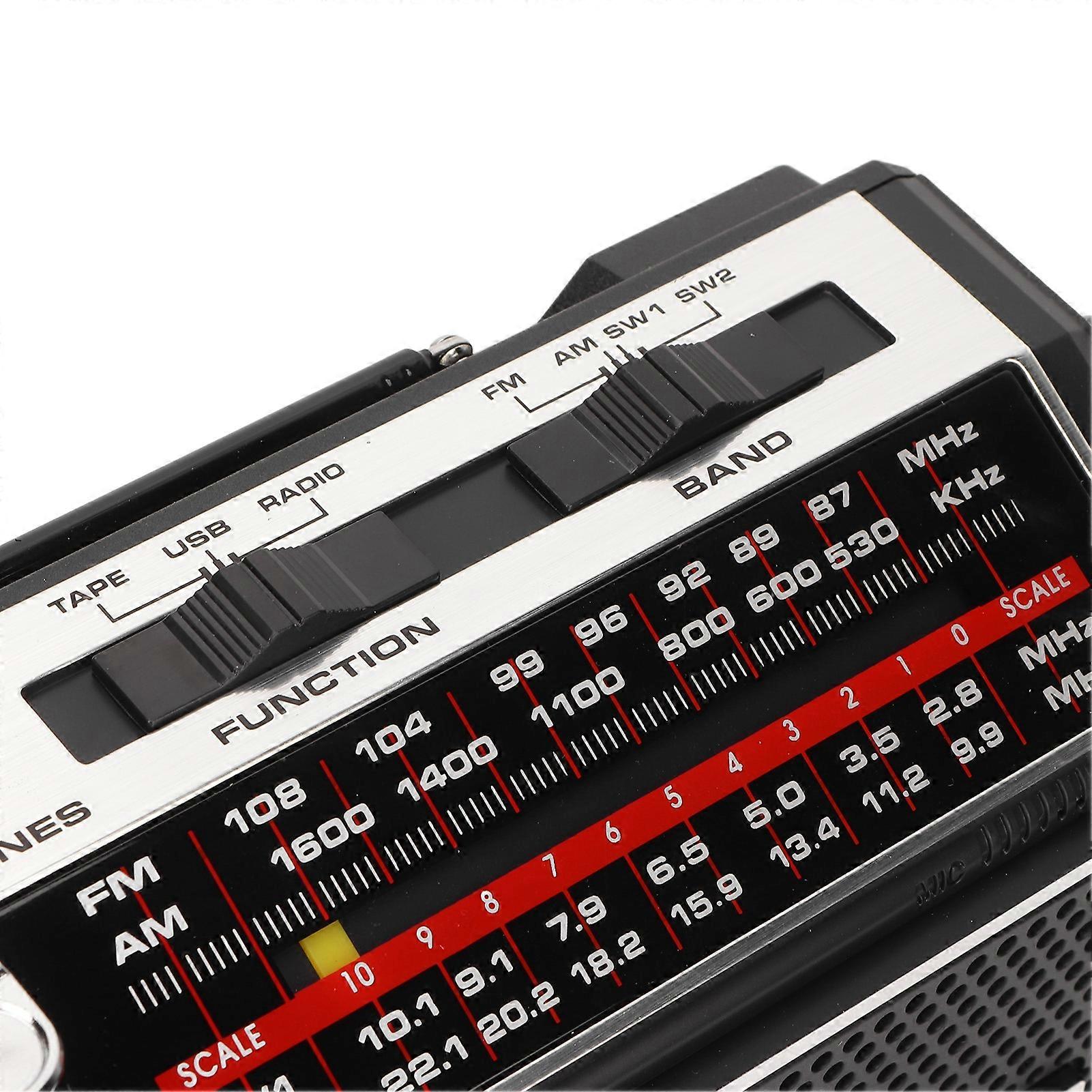 Cassette Player Recorder Full Band Noiseless Plug in Card AM FM ...