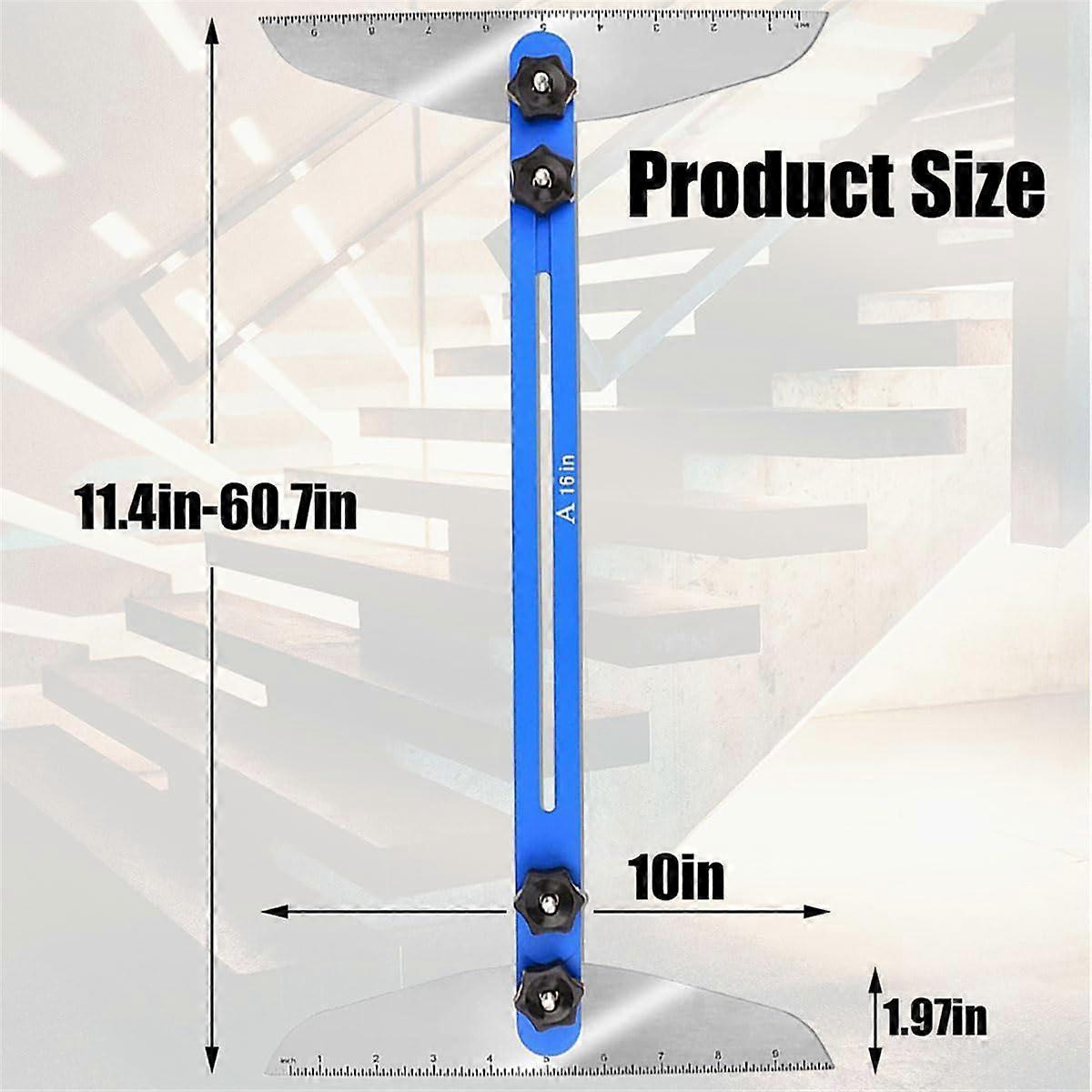 Stair Treads Gauge Template Tool,Stair Jig, Measuring Stair Tool, Shelf ...