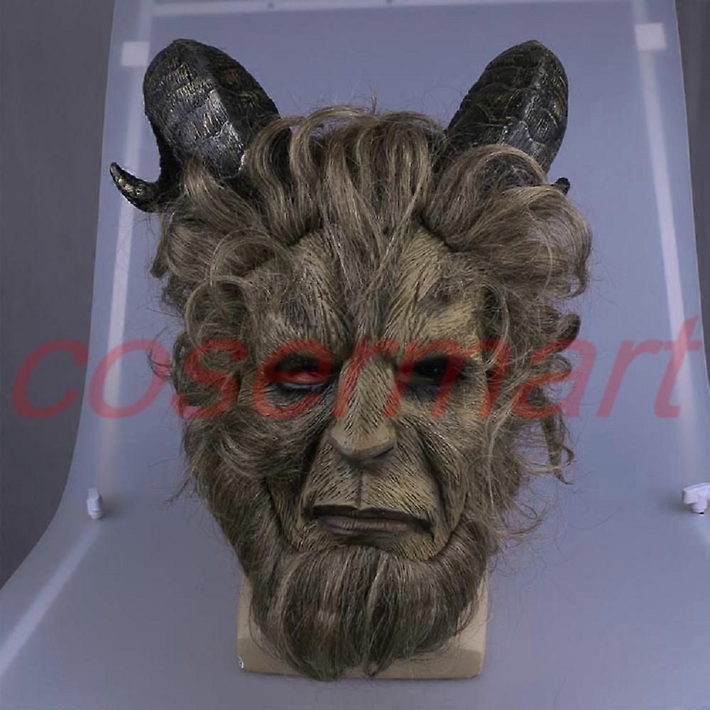 Cos Mask 2017 Hot Movie Beauty and the Beast Adam Prince Mask Cosplay ...