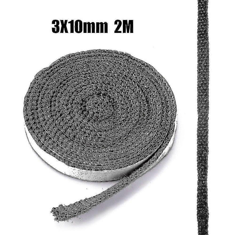 10/15mm Fireplace Sealing Rope Wood Burning Stove Door Self-adhesive ...