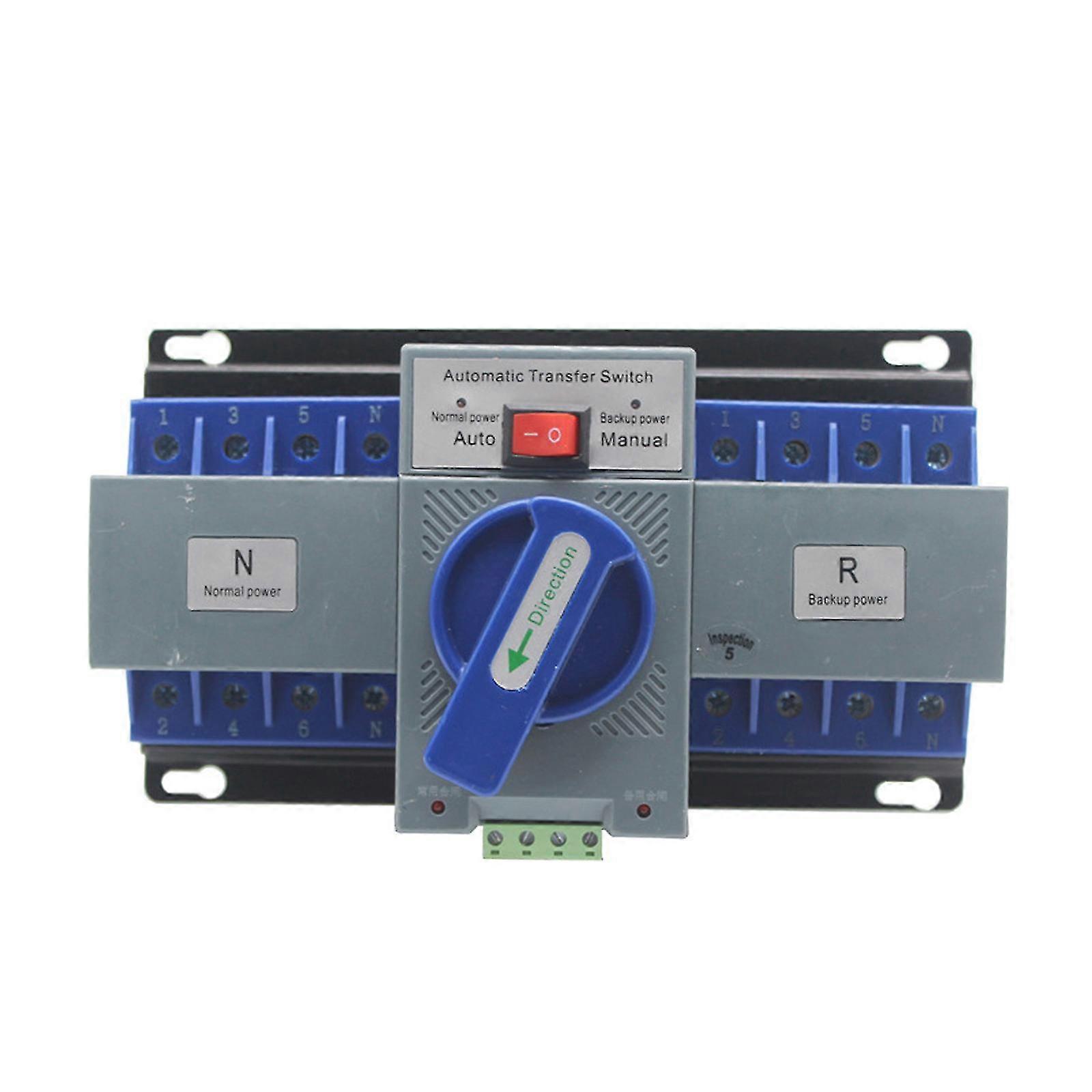 Load Switch 4p 63a Ac 220v Abs Circuit Breaker Power Tomatic Transfer ...
