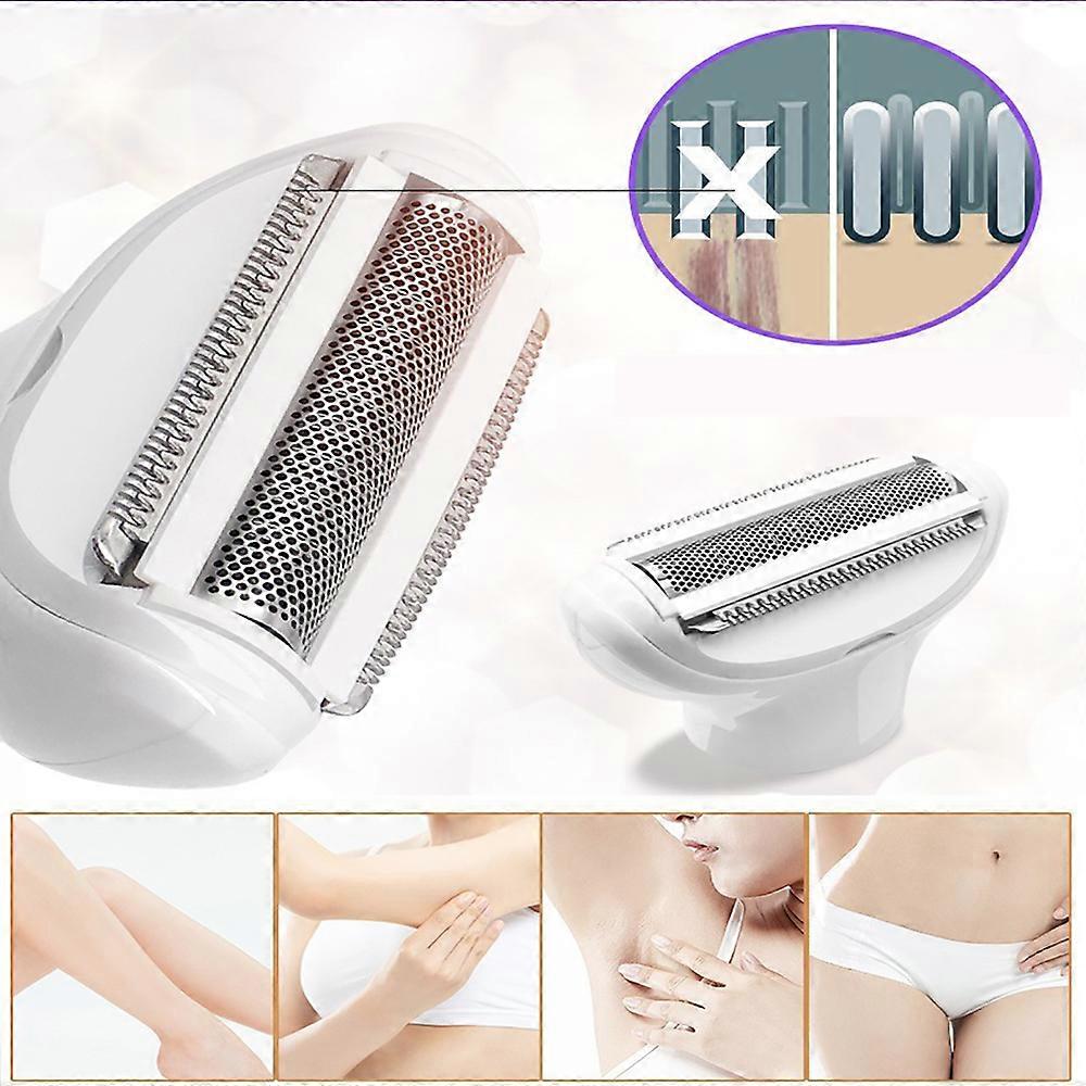 5-in-1 electric women's razor for face, nose, armpits, intimate area ...