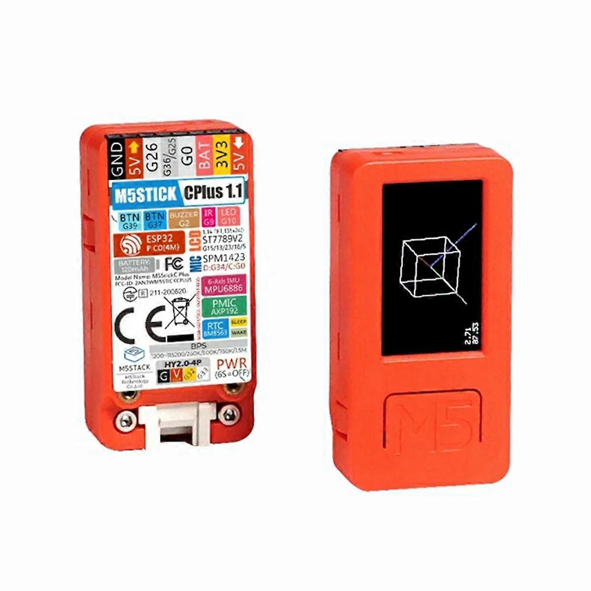 M5StickC PLUS M5 StickC ESP32- IR AXP192 Mini TypeC WiFi LCD IoT ...