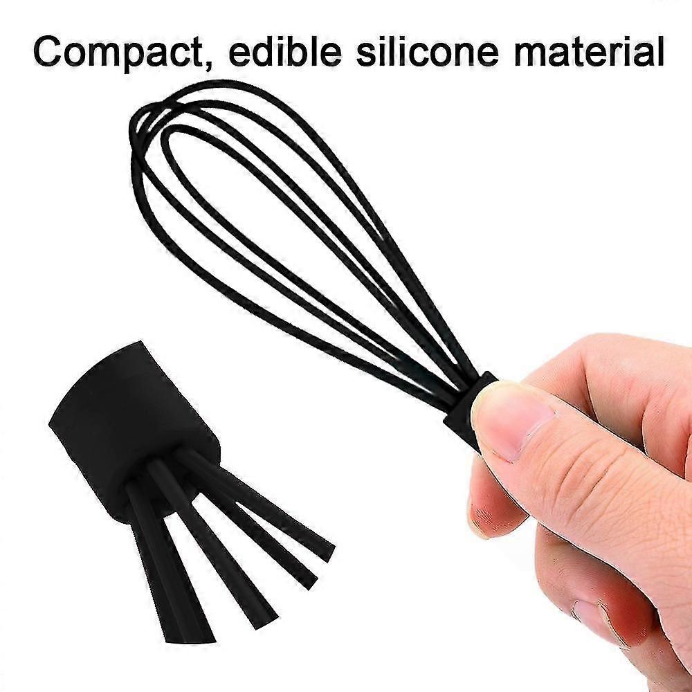 5 Pack Kitchen Small Whisks Set, Egg Beater For Cooking Blending ...