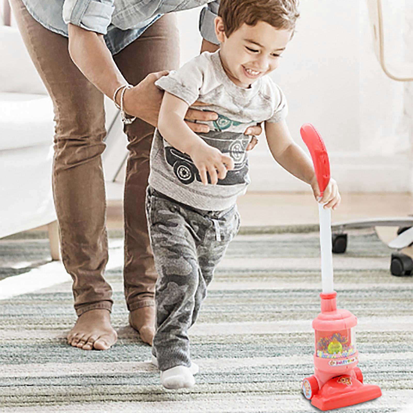 Preschool Vacuum Clearner Toy Real Suction Power Teaches Responsibility ...