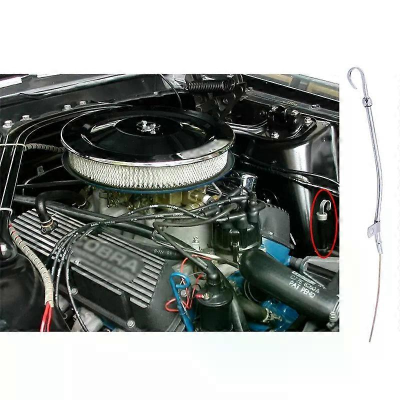 NEW-Engine Oil Dipstick Tube Dip Stick For 1965-1987 SB Ford Engine 260 ...