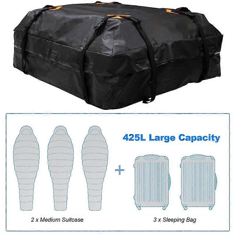 Journey In Style: Car Rooftop Cargo Carrier, 600D Waterproof Material ...