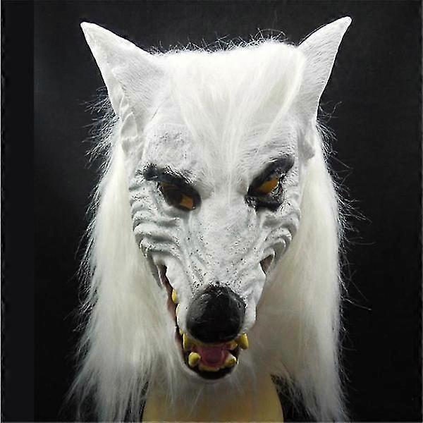 Werewolf Mask for Adults, Realistic Scary Werewolf Mask, Animal Head ...