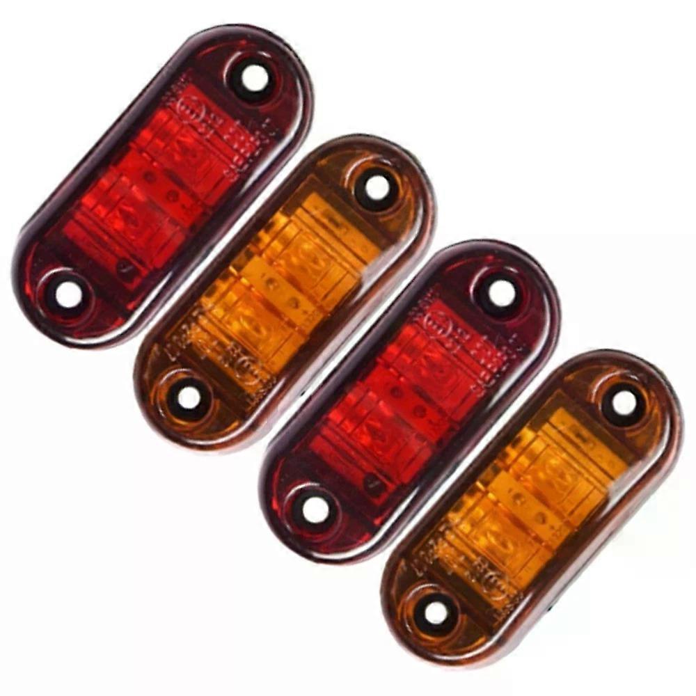 Piranha Side Light Indicator Marker Lights, 4 Pcs for Camper Trucks ...