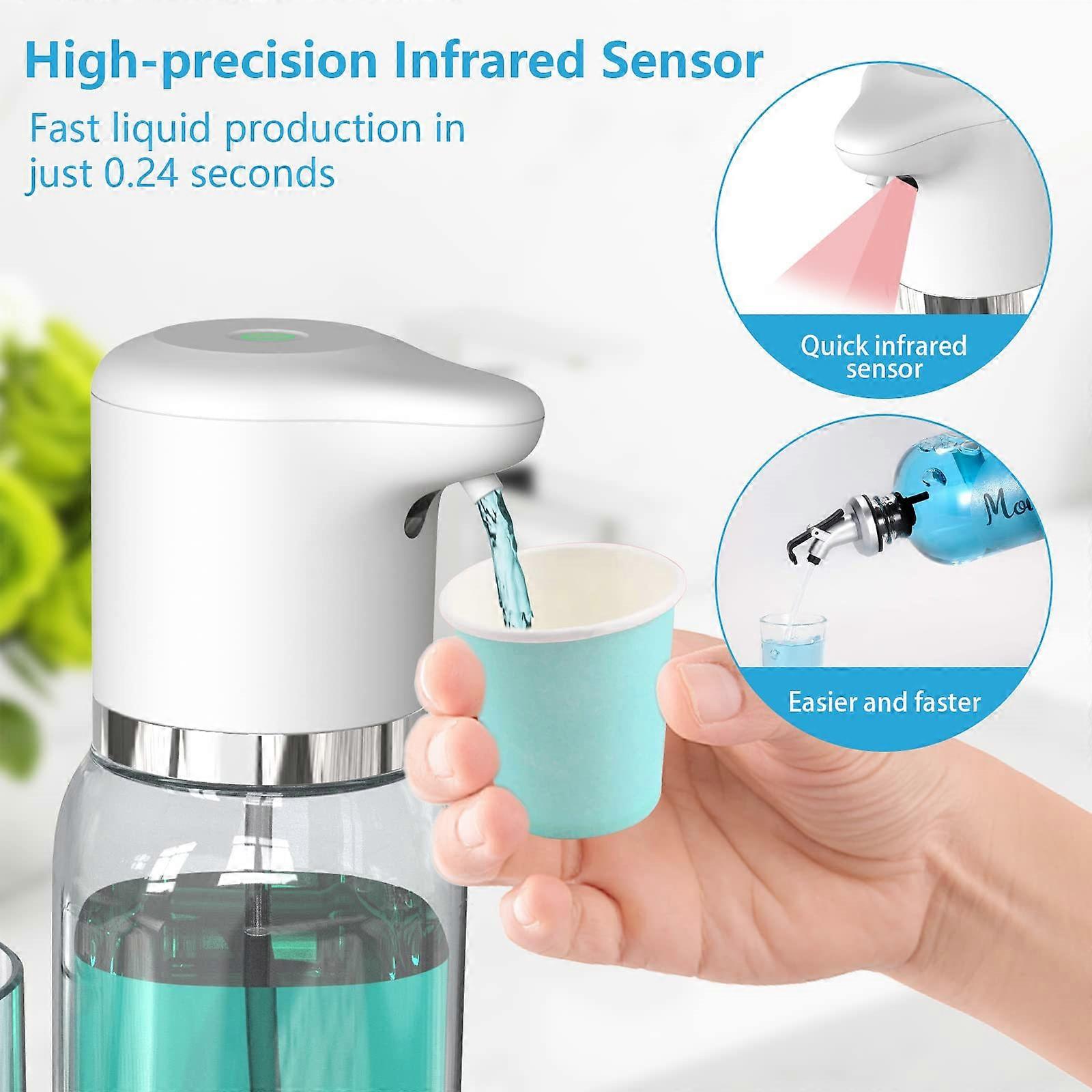 Automatic Electric Mouthwash Dispenser 20ml/30ml Adjustable Output ...