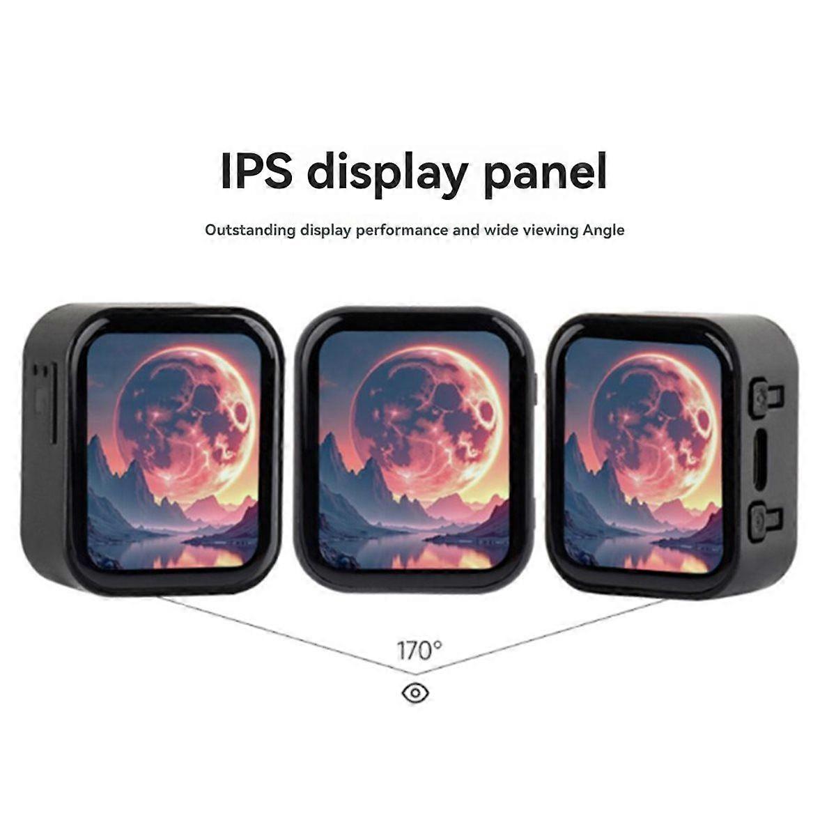 AI Voice Chat ESP32-C6 Development Board 1.83 Inch TouchScreen Display ...