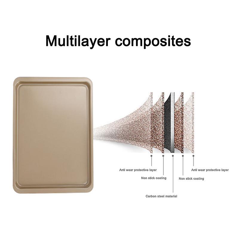 Baking Sheets for Oven Nonstick Cookie Sheet Baking Tray Large Heavy ...