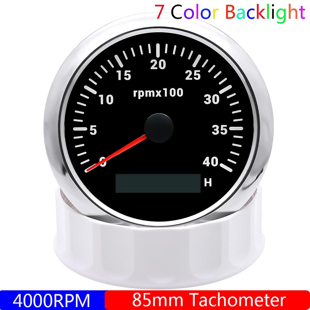 85mm Diesel Engine Tachometer Sensor Rpm Gauge Rev Counter 3000rpm With ...
