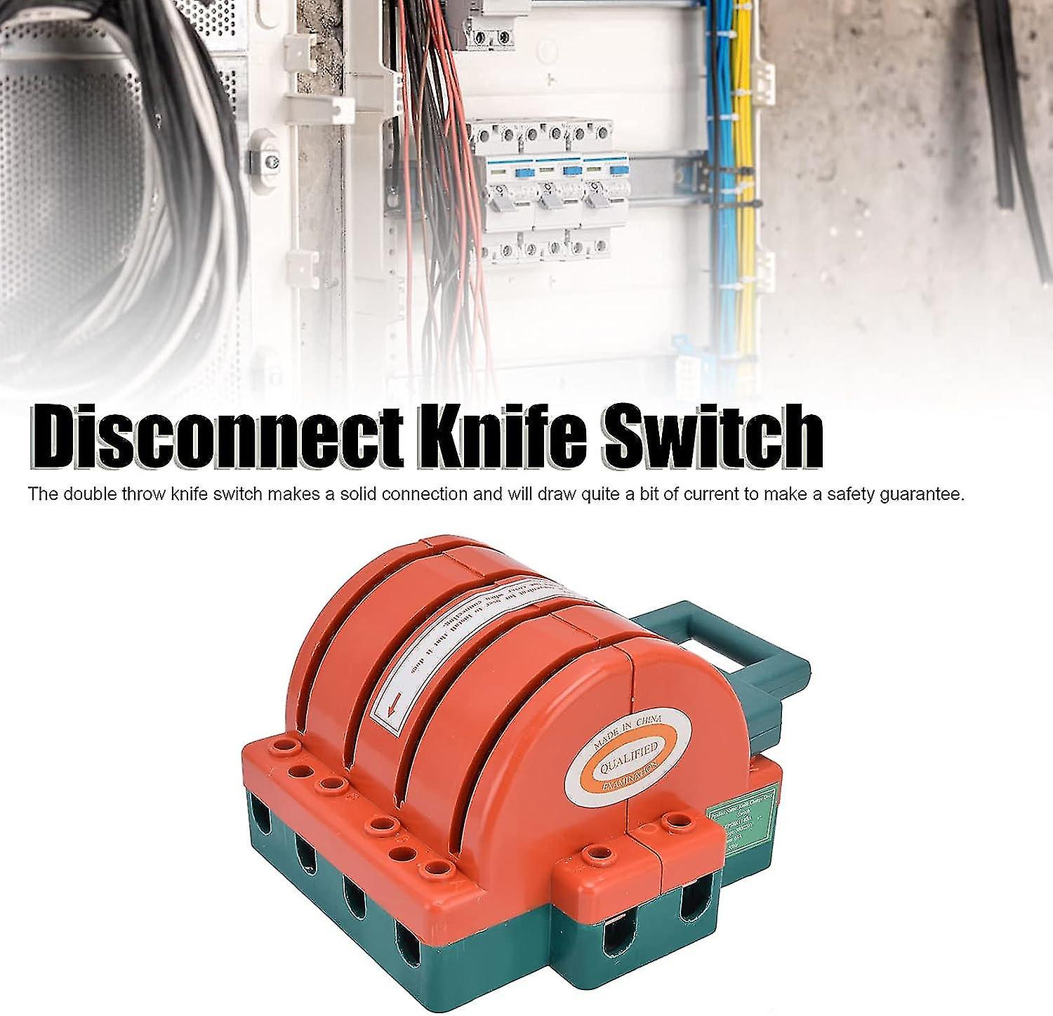 Disconnect Knife Switch 4p 63a 380v Disconnect Knife Switch Double ...