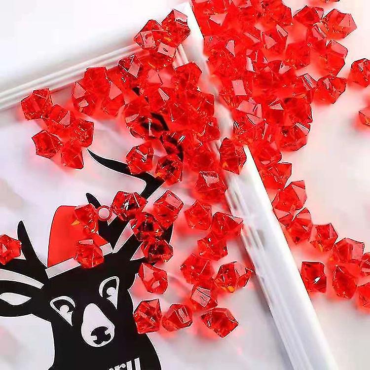 250 Pieces Fake Ice Cubes Diamonds Acrylic Stones Crystals Plastic ...