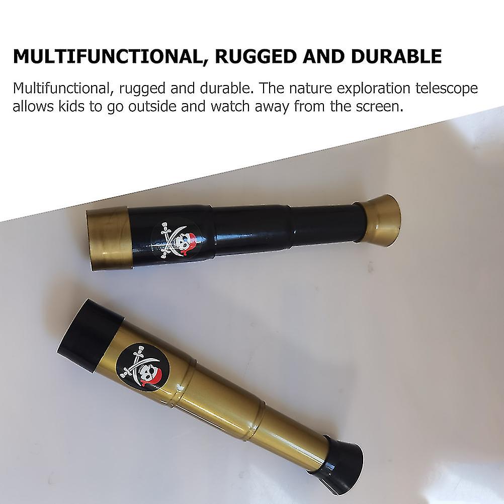 10 Pcs Collapsible Telescope Monocular Telescope Pirate Telescope Toy ...