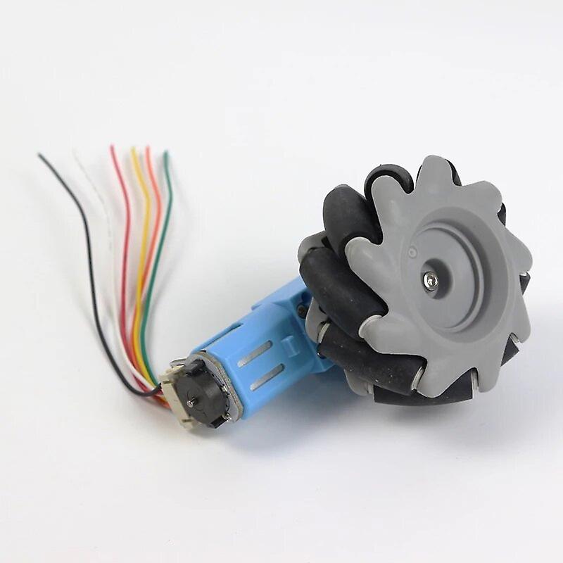 Tt Dc Gear Reduced Motor With Encoder For Smart Car Mecanum Wheel ...