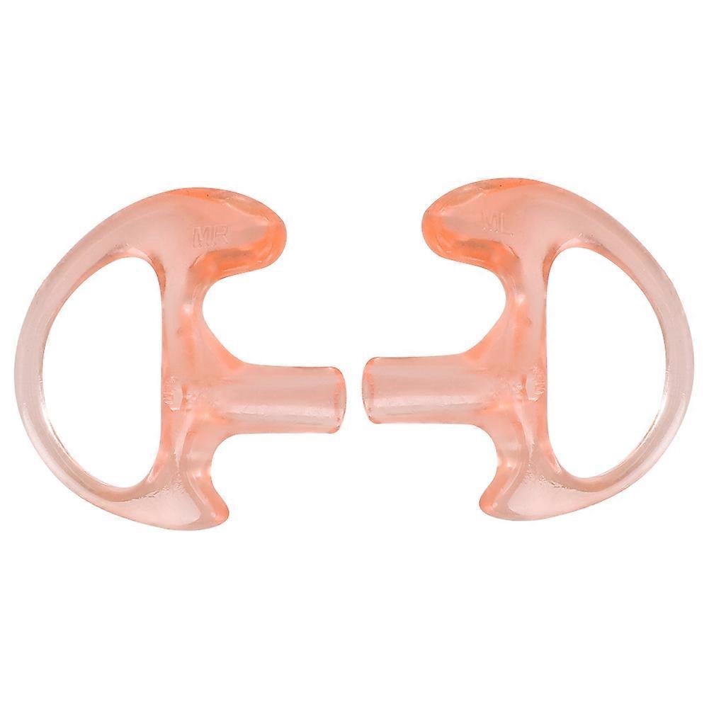 Pink Silicone Replacement Ear Insert Two Way Radio Ear Mold For Most ...