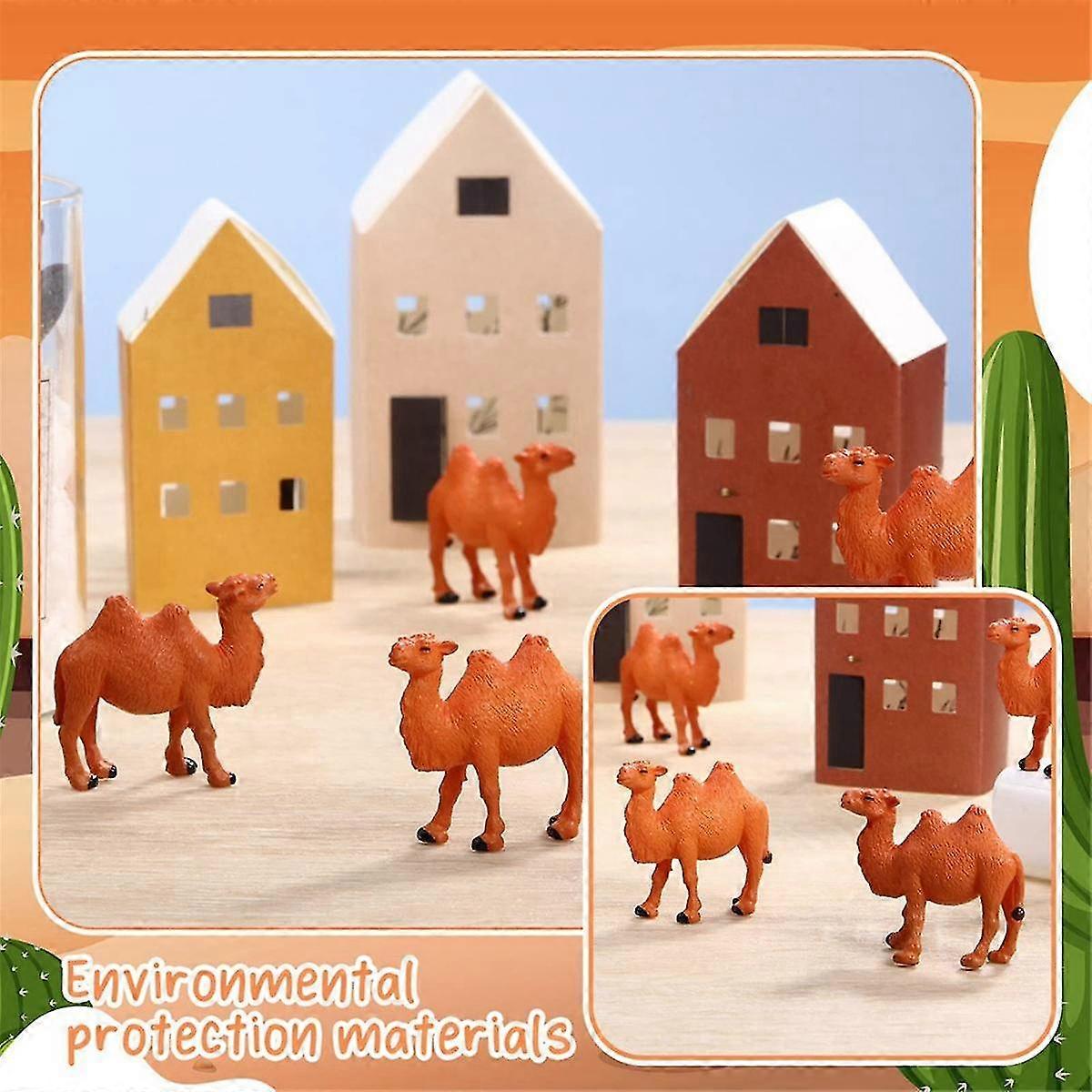 24pcs Camel Figurines Miniature Toys Camel Models Animal Figurines For ...